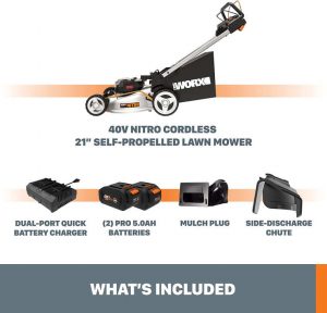 Worx Nitro WG753 40V 21-Inch Cordless Lawn Mower Review - PlantNative.org