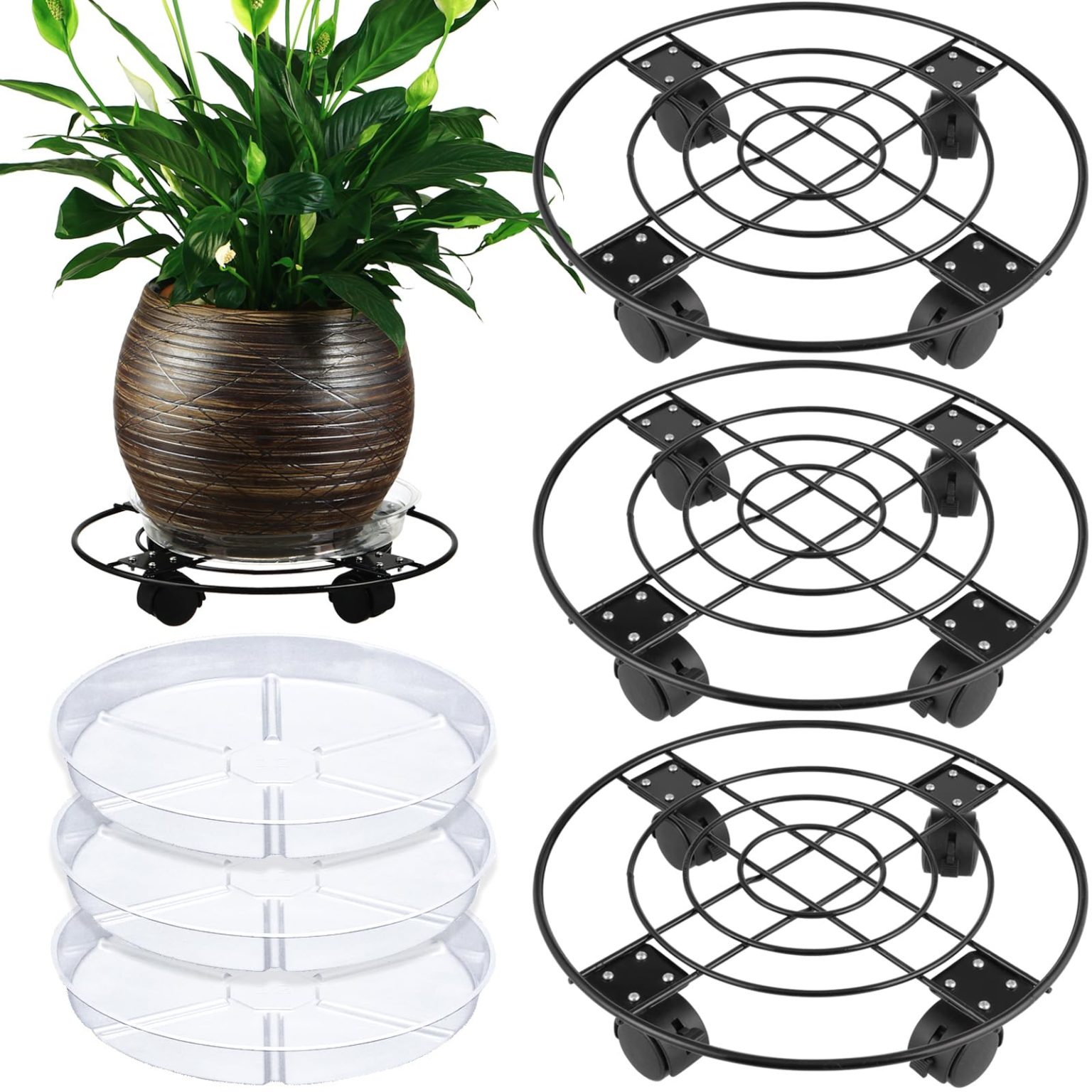 Best Plant Caddies for Heavy Pots: Top Picks for Easy Mobility ...