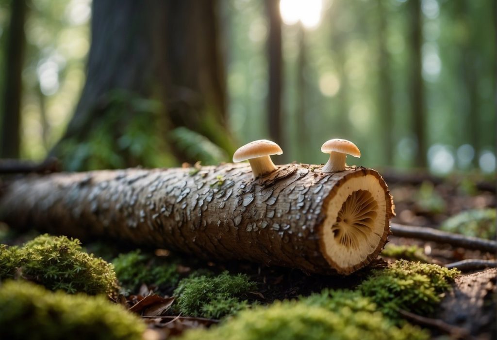 Growing Mushrooms on Logs: A Beginner's Guide - PlantNative.org