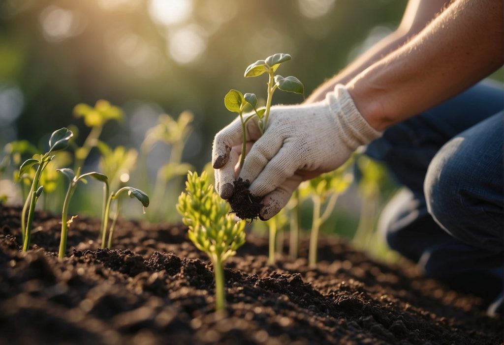 Planting Seeds in a Garden - PlantNative.org