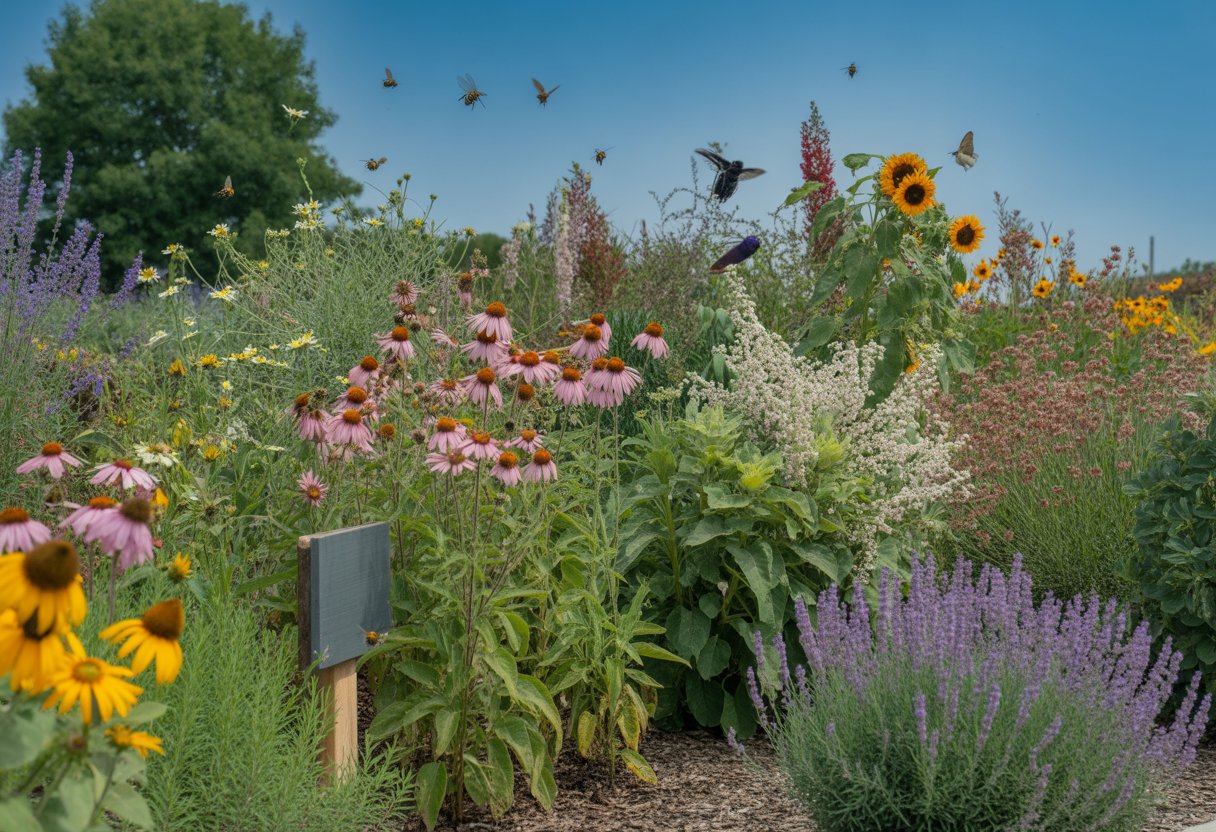Pollinator Garden Design Basics for Creating Vibrant, Wildlife-Friendly ...